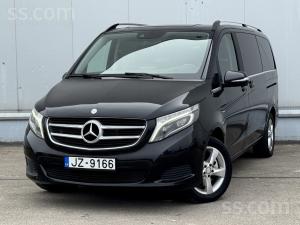 Black Mercedes-Benz V 250 2014 in Jelgava, with an engine capacity of 2.20 L and mileage of 355 thousand km for 23800 €, photo  on AUTOMOTO.COM.LV