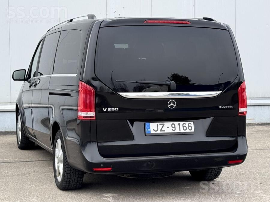 Melns Mercedes-Benz V 250 2014 Jelgava, ar dzinēja tilpumu 2.20 L un nobraukumu 355 tūkst. km par 23800 €, foto 5 vietnē AUTOMOTO.COM.LV