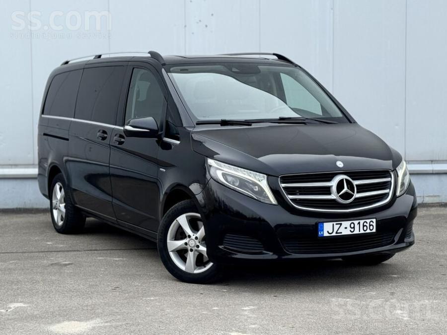 Melns Mercedes-Benz V 250 2014 Jelgava, ar dzinēja tilpumu 2.20 L un nobraukumu 355 tūkst. km par 23800 €, foto 7 vietnē AUTOMOTO.COM.LV