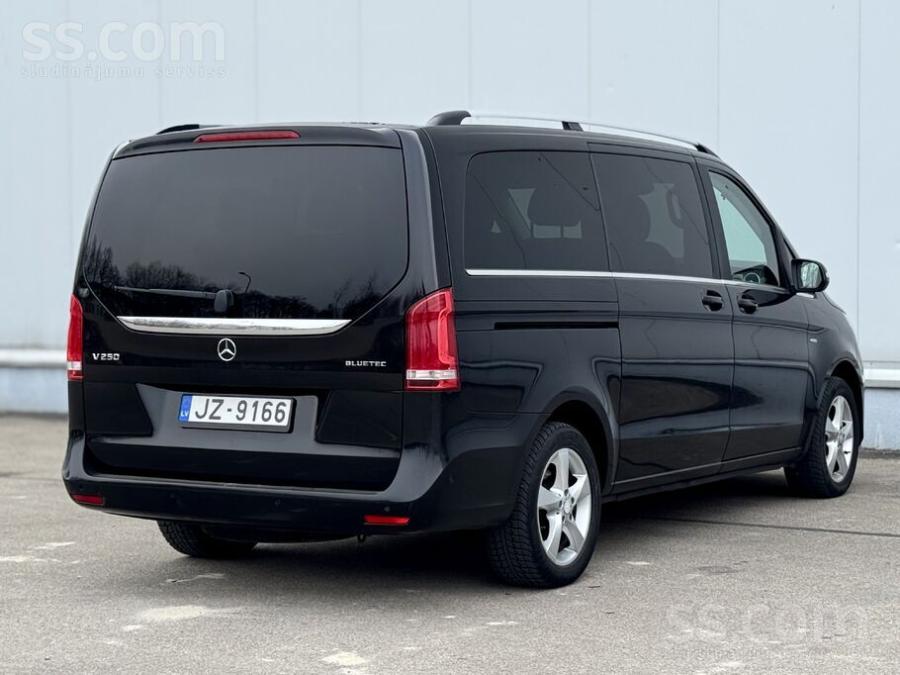 Melns Mercedes-Benz V 250 2014 Jelgava, ar dzinēja tilpumu 2.20 L un nobraukumu 355 tūkst. km par 23800 €, foto 8 vietnē AUTOMOTO.COM.LV