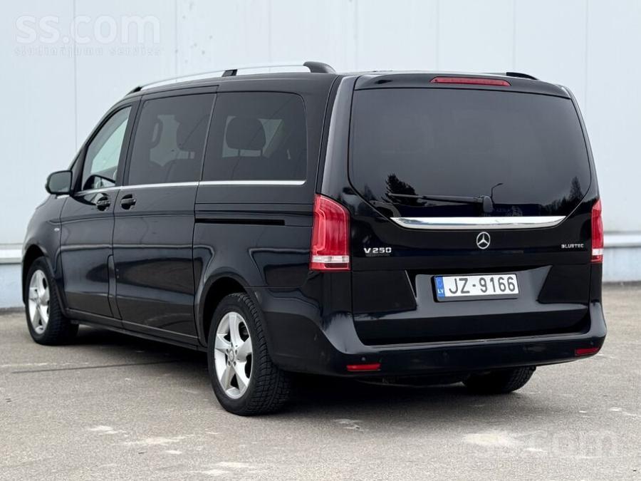 Melns Mercedes-Benz V 250 2014 Jelgava, ar dzinēja tilpumu 2.20 L un nobraukumu 355 tūkst. km par 23800 €, foto 9 vietnē AUTOMOTO.COM.LV