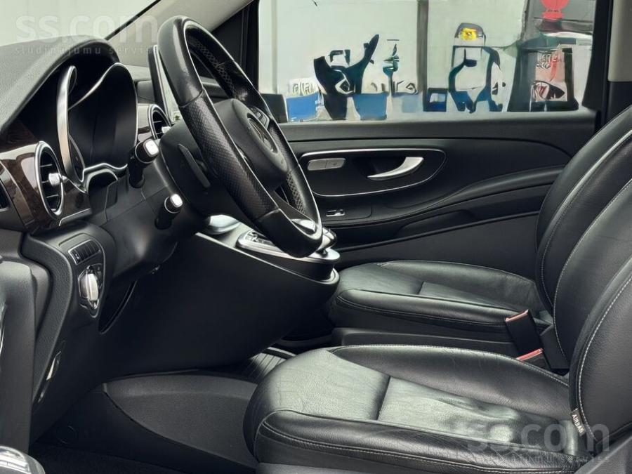 Melns Mercedes-Benz V 250 2014 Jelgava, ar dzinēja tilpumu 2.20 L un nobraukumu 355 tūkst. km par 23800 €, foto 17 vietnē AUTOMOTO.COM.LV