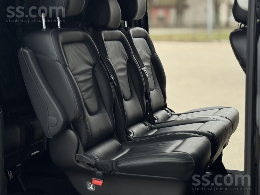 Melns Mercedes-Benz V 250 2014 Jelgava, ar dzinēja tilpumu 2.20 L un nobraukumu 355 tūkst. km par 23800 €, foto 19 vietnē AUTOMOTO.COM.LV