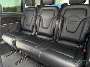 Melns Mercedes-Benz V 250 2014 Jelgava, ar dzinēja tilpumu 2.20 L un nobraukumu 355 tūkst. km par 23800 €, foto 23 vietnē AUTOMOTO.COM.LV