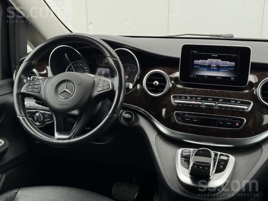 Melns Mercedes-Benz V 250 2014 Jelgava, ar dzinēja tilpumu 2.20 L un nobraukumu 355 tūkst. km par 23800 €, foto 25 vietnē AUTOMOTO.COM.LV