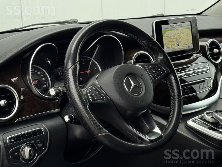 Melns Mercedes-Benz V 250 2014 Jelgava, ar dzinēja tilpumu 2.20 L un nobraukumu 355 tūkst. km par 23800 €, foto 26 vietnē AUTOMOTO.COM.LV