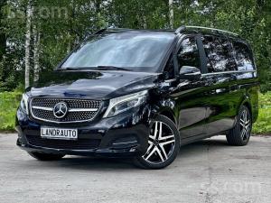 Black Mercedes-Benz V 250 2014 in Tukums, with an engine capacity of 2.20 L and mileage of 291 thousand km for 27900 €, photo  on AUTOMOTO.COM.LV