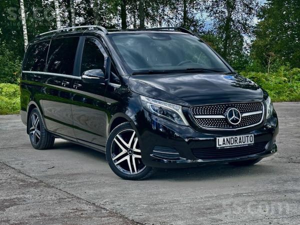 Black Mercedes-Benz V 250 2014 in Tukums, with an engine capacity of 2.20 L and mileage of 291 thousand km for 27900 €, photo 3 on AUTOMOTO.COM.LV