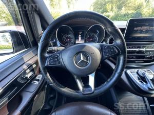 Black Mercedes-Benz V 250 2014 in Tukums, with an engine capacity of 2.20 L and mileage of 291 thousand km for 27900 €, photo 18 on AUTOMOTO.COM.LV