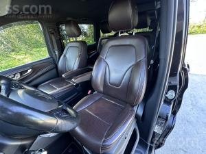 Black Mercedes-Benz V 250 2014 in Tukums, with an engine capacity of 2.20 L and mileage of 291 thousand km for 27900 €, photo 26 on AUTOMOTO.COM.LV