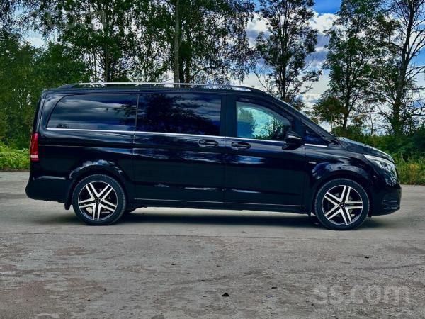 Melns Mercedes-Benz V 250 2014 Tukums, ar dzinēja tilpumu 2.20 L un nobraukumu 291 tūkst. km par 27900 €, foto 4 vietnē AUTOMOTO.COM.LV
