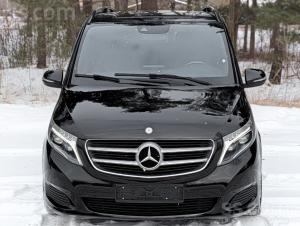 Black Mercedes-Benz V 250 2014 in Jurmala, with an engine capacity of 2.10 L and mileage of 0 thousand km for 17750 €, photo 6 on AUTOMOTO.COM.LV