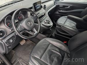 Black Mercedes-Benz V 250 2014 in Jurmala, with an engine capacity of 2.10 L and mileage of 0 thousand km for 17750 €, photo 11 on AUTOMOTO.COM.LV