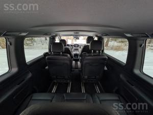 Black Mercedes-Benz V 250 2014 in Jurmala, with an engine capacity of 2.10 L and mileage of 0 thousand km for 17750 €, photo 13 on AUTOMOTO.COM.LV