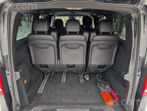 Black Mercedes-Benz V 250 2014 in Jurmala, with an engine capacity of 2.10 L and mileage of 0 thousand km for 17750 €, photo 16 on AUTOMOTO.COM.LV