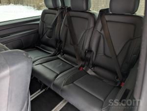 Black Mercedes-Benz V 250 2014 in Jurmala, with an engine capacity of 2.10 L and mileage of 0 thousand km for 17750 €, photo 17 on AUTOMOTO.COM.LV