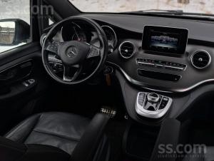Black Mercedes-Benz V 250 2014 in Jurmala, with an engine capacity of 2.10 L and mileage of 0 thousand km for 17750 €, photo 22 on AUTOMOTO.COM.LV