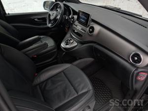 Black Mercedes-Benz V 250 2014 in Jurmala, with an engine capacity of 2.10 L and mileage of 0 thousand km for 17750 €, photo 23 on AUTOMOTO.COM.LV