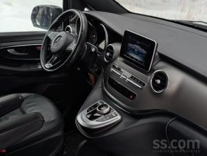 Black Mercedes-Benz V 250 2014 in Jurmala, with an engine capacity of 2.10 L and mileage of 0 thousand km for 17750 €, photo 25 on AUTOMOTO.COM.LV