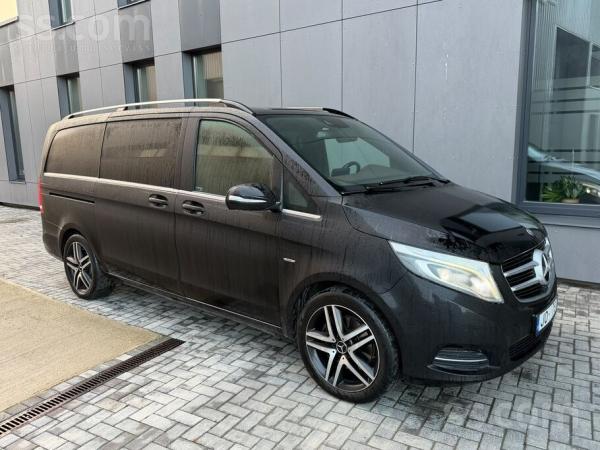 Mercedes-Benz V 250 2014 Rīga vietnē Melns Mercedes-Benz V 250 2014 Rīga, ar dzinēja tilpumu 2.20 L un nobraukumu 187 tūkst. km par 28000 €, foto 1 vietnē AUTOMOTO.COM.LV