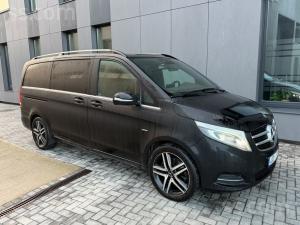 Melns Mercedes-Benz V 250 2014 Rīga, ar dzinēja tilpumu 2.20 L un nobraukumu 187 tūkst. km par 28000 €, foto  vietnē AUTOMOTO.COM.LV