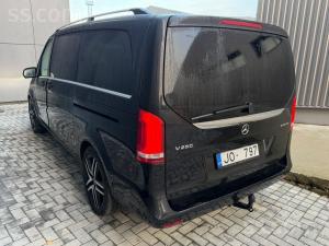 Black Mercedes-Benz V 250 2014 in Riga, with an engine capacity of 2.20 L and mileage of 187 thousand km for 28000 €, photo 4 on AUTOMOTO.COM.LV