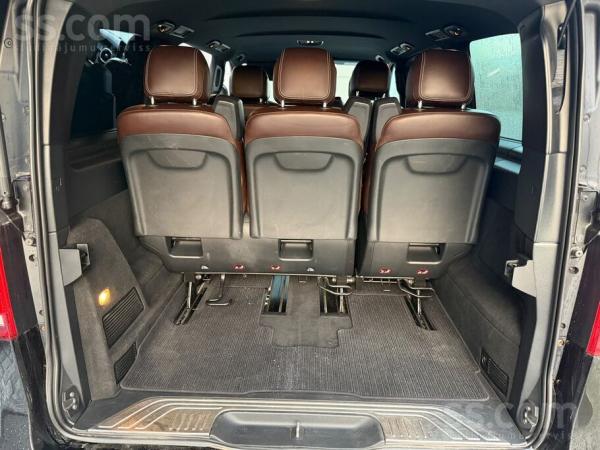Mercedes-Benz V 250 2014 Rīga vietnē Melns Mercedes-Benz V 250 2014 Rīga, ar dzinēja tilpumu 2.20 L un nobraukumu 187 tūkst. km par 28000 €, foto 7 vietnē AUTOMOTO.COM.LV