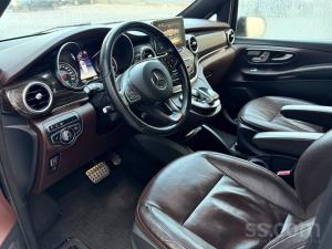 Black Mercedes-Benz V 250 2014 in Riga, with an engine capacity of 2.20 L and mileage of 187 thousand km for 28000 €, photo 8 on AUTOMOTO.COM.LV