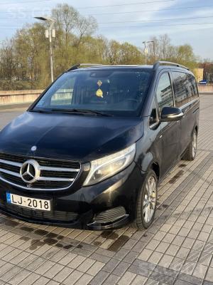 Melns Mercedes-Benz V 250 2015 Rīga, ar dzinēja tilpumu 2.20 L un nobraukumu 375 tūkst. km par 23666 €, foto 2 vietnē AUTOMOTO.COM.LV