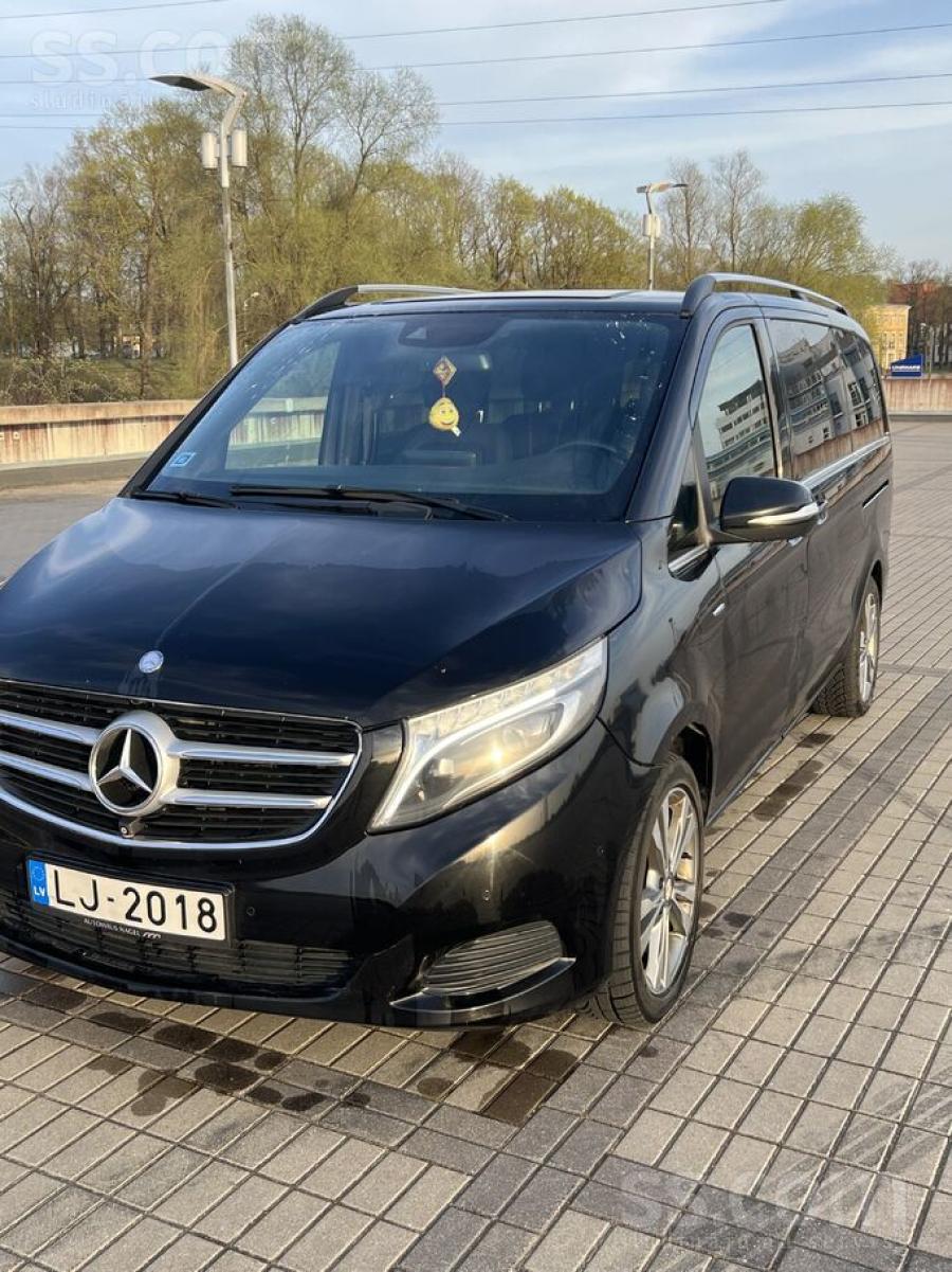 Melns Mercedes-Benz V 250 2015 Rīga, ar dzinēja tilpumu 2.20 L un nobraukumu 375 tūkst. km par 23666 €, foto 2 vietnē AUTOMOTO.COM.LV