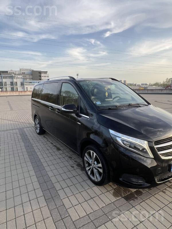 Melns Mercedes-Benz V 250 2015 Rīga, ar dzinēja tilpumu 2.20 L un nobraukumu 375 tūkst. km par 23666 €, foto 5 vietnē AUTOMOTO.COM.LV