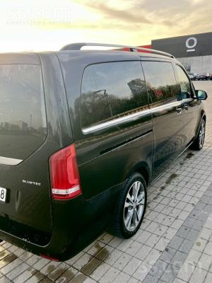 Melns Mercedes-Benz V 250 2015 Rīga, ar dzinēja tilpumu 2.20 L un nobraukumu 382 tūkst. km par 19200 €, foto 12 vietnē AUTOMOTO.COM.LV