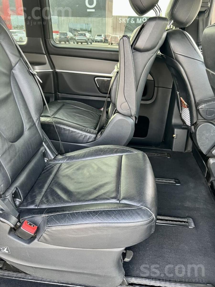 Melns Mercedes-Benz V 250 2015 Rīga, ar dzinēja tilpumu 2.20 L un nobraukumu 382 tūkst. km par 19200 €, foto 15 vietnē AUTOMOTO.COM.LV