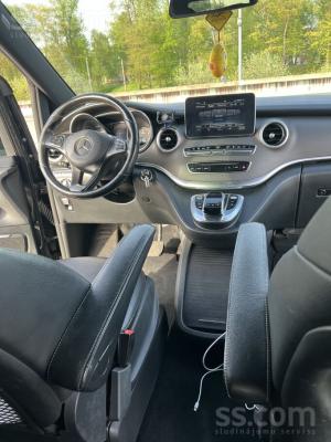 Melns Mercedes-Benz V 250 2015 Rīga, ar dzinēja tilpumu 2.20 L un nobraukumu 382 tūkst. km par 19200 €, foto 17 vietnē AUTOMOTO.COM.LV