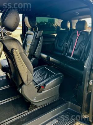 Melns Mercedes-Benz V 250 2015 Rīga, ar dzinēja tilpumu 2.20 L un nobraukumu 382 tūkst. km par 19200 €, foto 19 vietnē AUTOMOTO.COM.LV