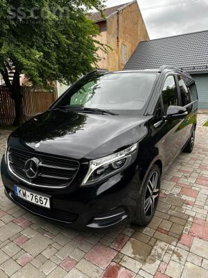 Melns Mercedes-Benz V 250 2015 Jēkabpils, ar dzinēja tilpumu 2.20 L un nobraukumu 196 tūkst. km par 28640 €, foto 1 vietnē AUTOMOTO.COM.LV
