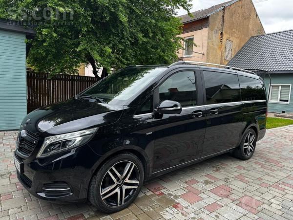 Melns Mercedes-Benz V 250 2015 Jēkabpils, ar dzinēja tilpumu 2.20 L un nobraukumu 196 tūkst. km par 28640 €, foto 3 vietnē AUTOMOTO.COM.LV
