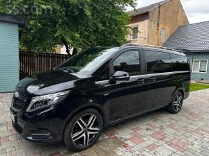 Melns Mercedes-Benz V 250 2015 Jēkabpils, ar dzinēja tilpumu 2.20 L un nobraukumu 196 tūkst. km par 28640 €, foto 3 vietnē AUTOMOTO.COM.LV