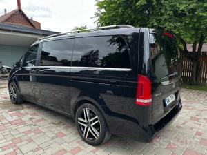 Melns Mercedes-Benz V 250 2015 Jēkabpils, ar dzinēja tilpumu 2.20 L un nobraukumu 196 tūkst. km par 28640 €, foto 6 vietnē AUTOMOTO.COM.LV