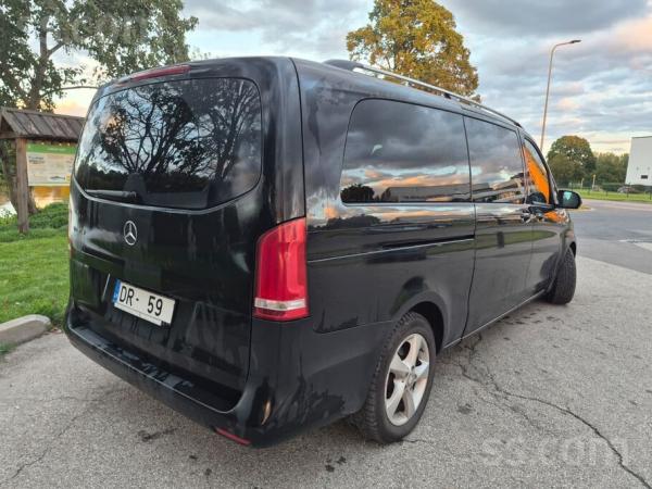 Melns Mercedes-Benz V 250 2015 Rīga, ar dzinēja tilpumu 2.10 L un nobraukumu 405 tūkst. km par 13600 €, foto 11 vietnē AUTOMOTO.COM.LV