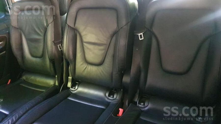 Black Mercedes-Benz V 250 2015 in Riga, with an engine capacity of 2.20 L and mileage of 289 thousand km for 18900 €, photo 8 on AUTOMOTO.COM.LV