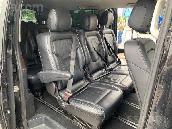 Mercedes-Benz V 250 2015 Rīga vietnē Melns Mercedes-Benz V 250 2015 Rīga, ar dzinēja tilpumu 2.20 L un nobraukumu 289 tūkst. km par 18900 €, foto 10 vietnē AUTOMOTO.COM.LV