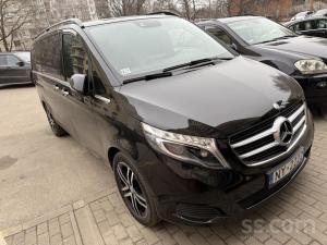 Melns Mercedes-Benz V 250 2016 Rīga, ar dzinēja tilpumu 2.50 L un nobraukumu 335 tūkst. km par 29900 €, foto 2 vietnē AUTOMOTO.COM.LV