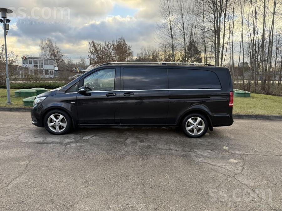 Melns Mercedes-Benz V 250 2016 Rīga, ar dzinēja tilpumu 2.20 L un nobraukumu 269 tūkst. km par 23700 €, foto 8 vietnē AUTOMOTO.COM.LV