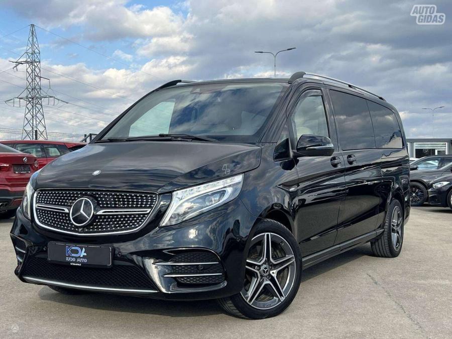 Melns Mercedes-Benz V 250 2017 Marijampole, ar dzinēja tilpumu 2.10 L un nobraukumu 300 tūkst. km par 29950 €, foto 3 vietnē AUTOMOTO.COM.LV