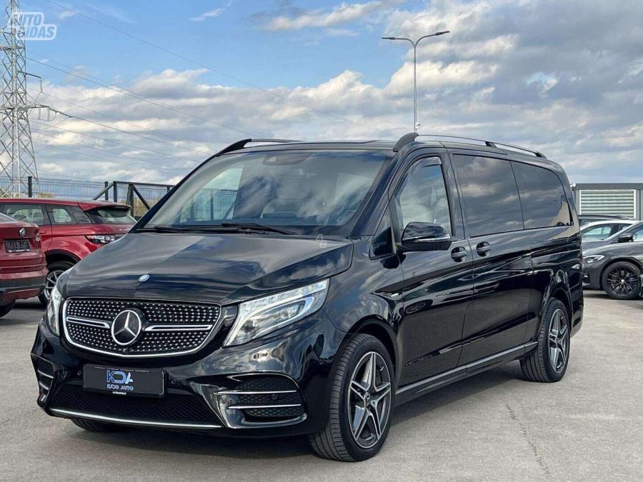 Melns Mercedes-Benz V 250 2017 Marijampole, ar dzinēja tilpumu 2.10 L un nobraukumu 300 tūkst. km par 29950 €, foto 7 vietnē AUTOMOTO.COM.LV