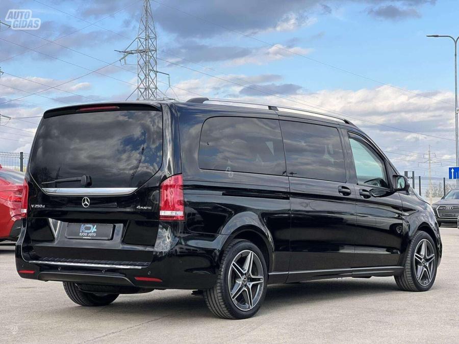 Melns Mercedes-Benz V 250 2017 Marijampole, ar dzinēja tilpumu 2.10 L un nobraukumu 300 tūkst. km par 29950 €, foto 13 vietnē AUTOMOTO.COM.LV