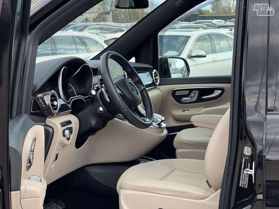 Melns Mercedes-Benz V 250 2017 Marijampole, ar dzinēja tilpumu 2.10 L un nobraukumu 300 tūkst. km par 29950 €, foto 17 vietnē AUTOMOTO.COM.LV