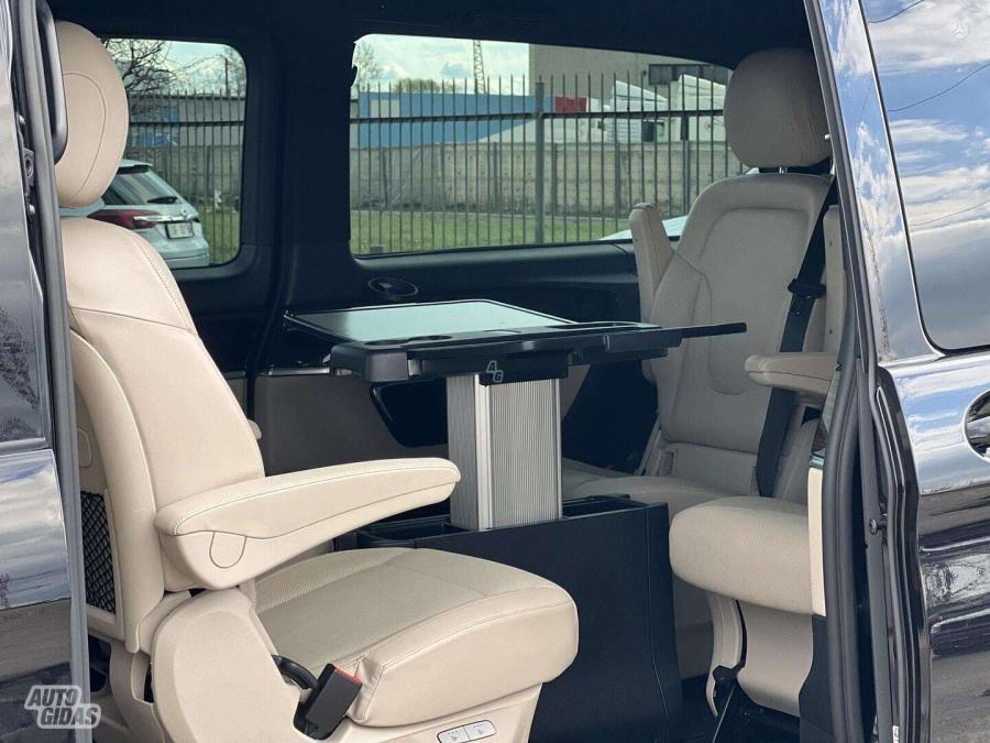 Melns Mercedes-Benz V 250 2017 Marijampole, ar dzinēja tilpumu 2.10 L un nobraukumu 300 tūkst. km par 29950 €, foto 23 vietnē AUTOMOTO.COM.LV