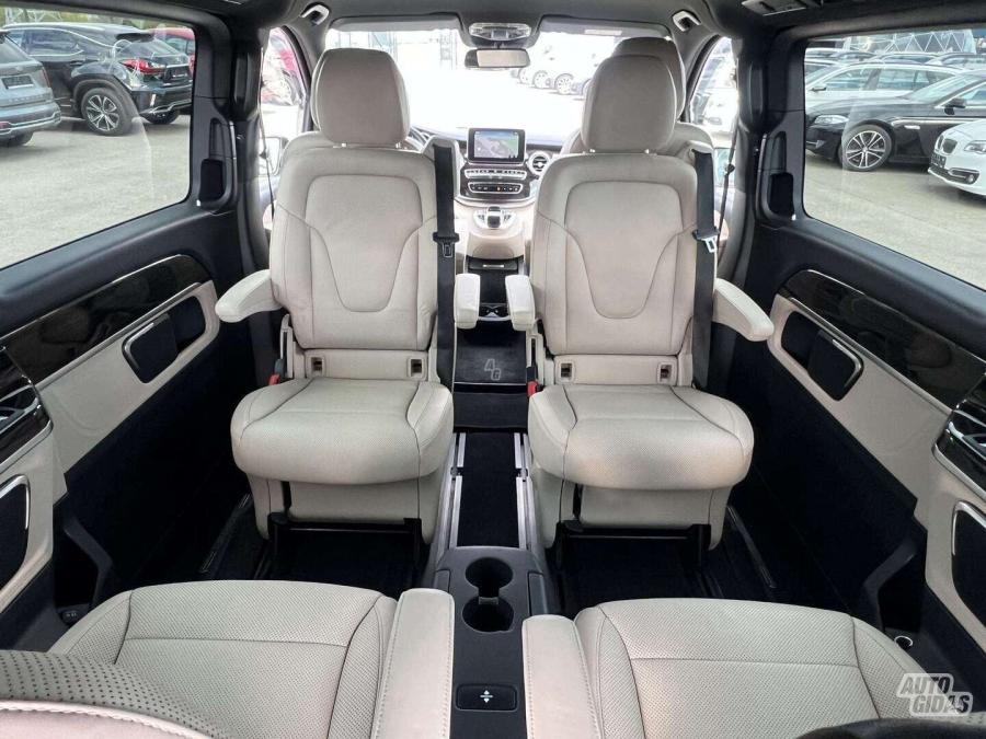 Melns Mercedes-Benz V 250 2017 Marijampole, ar dzinēja tilpumu 2.10 L un nobraukumu 300 tūkst. km par 29950 €, foto 28 vietnē AUTOMOTO.COM.LV